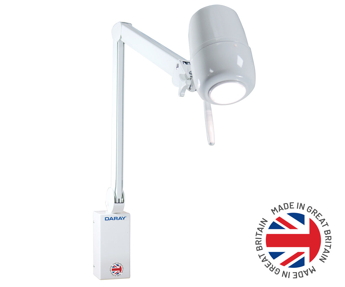X240 hardwired wall-mount examination light with integrated transforme ...