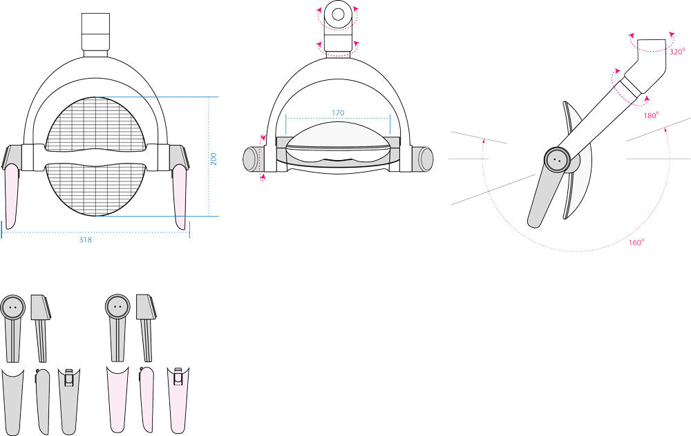 Diamond ceiling-mount – DARAY